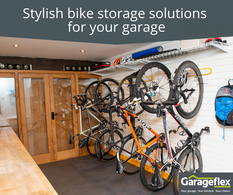 Stylish bike storage solutions for your garage - Garageflex
